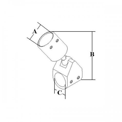 Fixations de pont inox